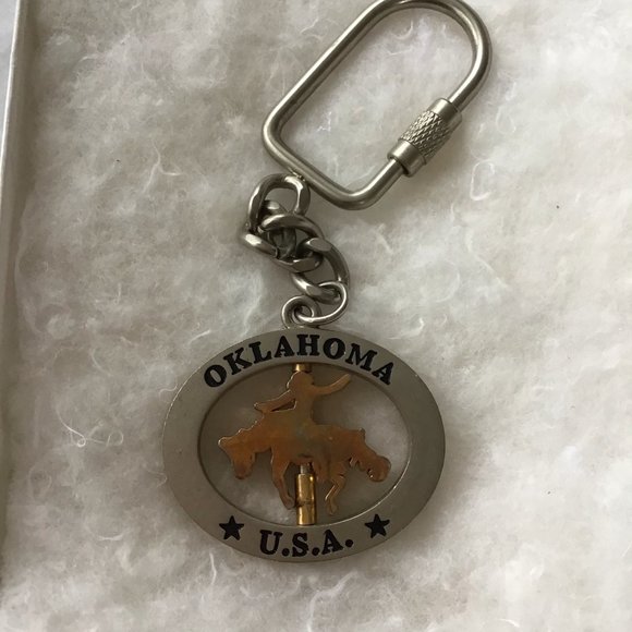 Accessories | Oklahoma Keychain E | Poshmark